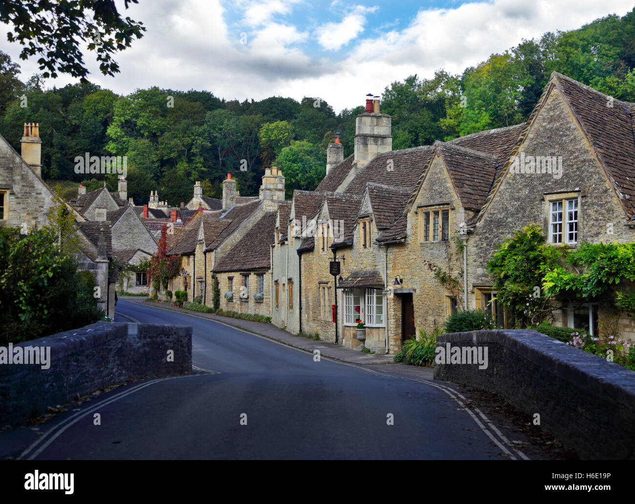 Castle Combe, Wiltshire, England Stock Photo - Alamy