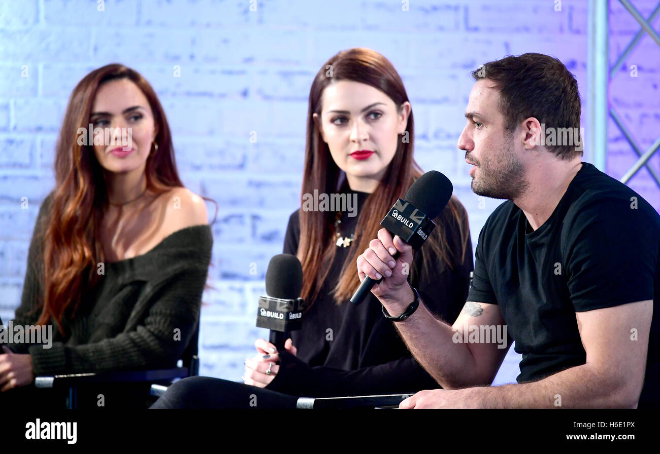 (Left-right) Jennifer Metcalfe, Anna Passey and Jamie Lomas from ...