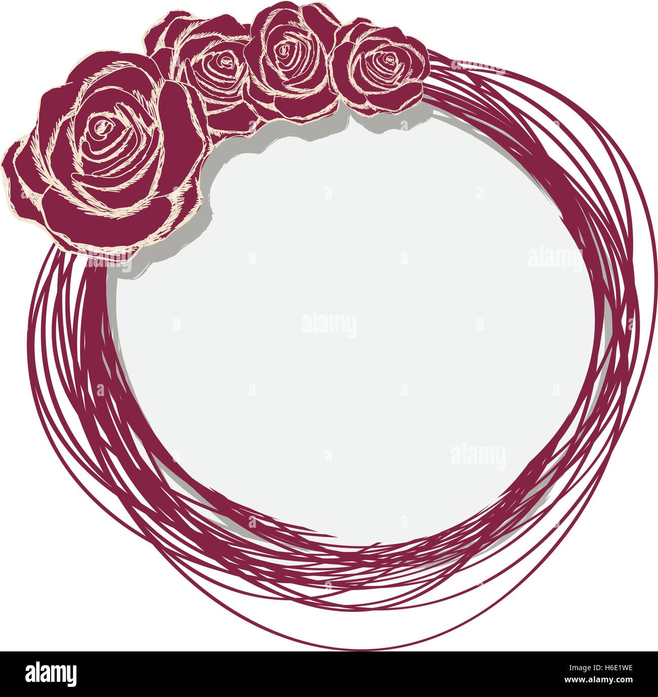 delicate rose flower drawing icon image vector illustration design ...