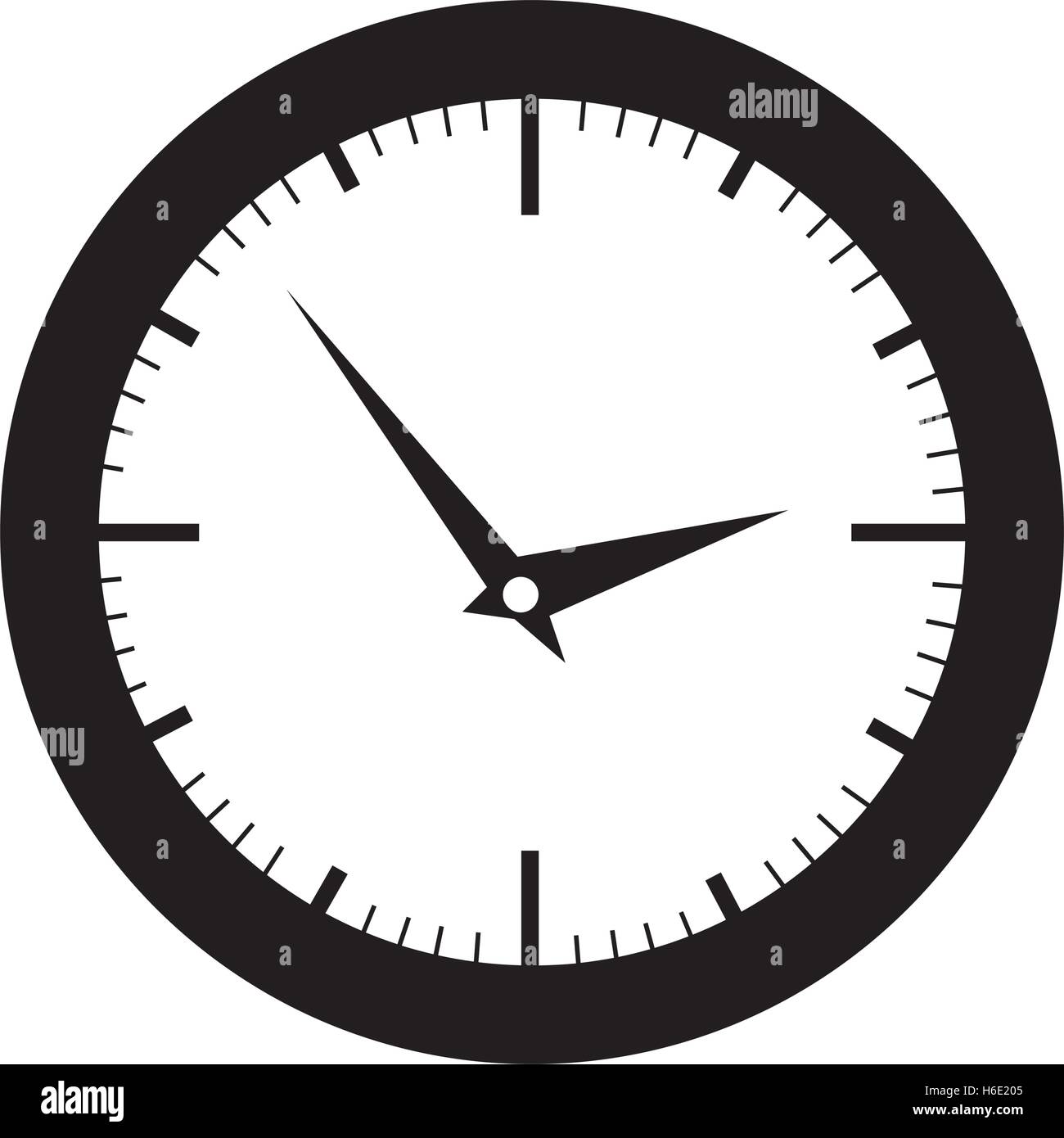 Analog chronometer icon image hi-res stock photography and images - Alamy