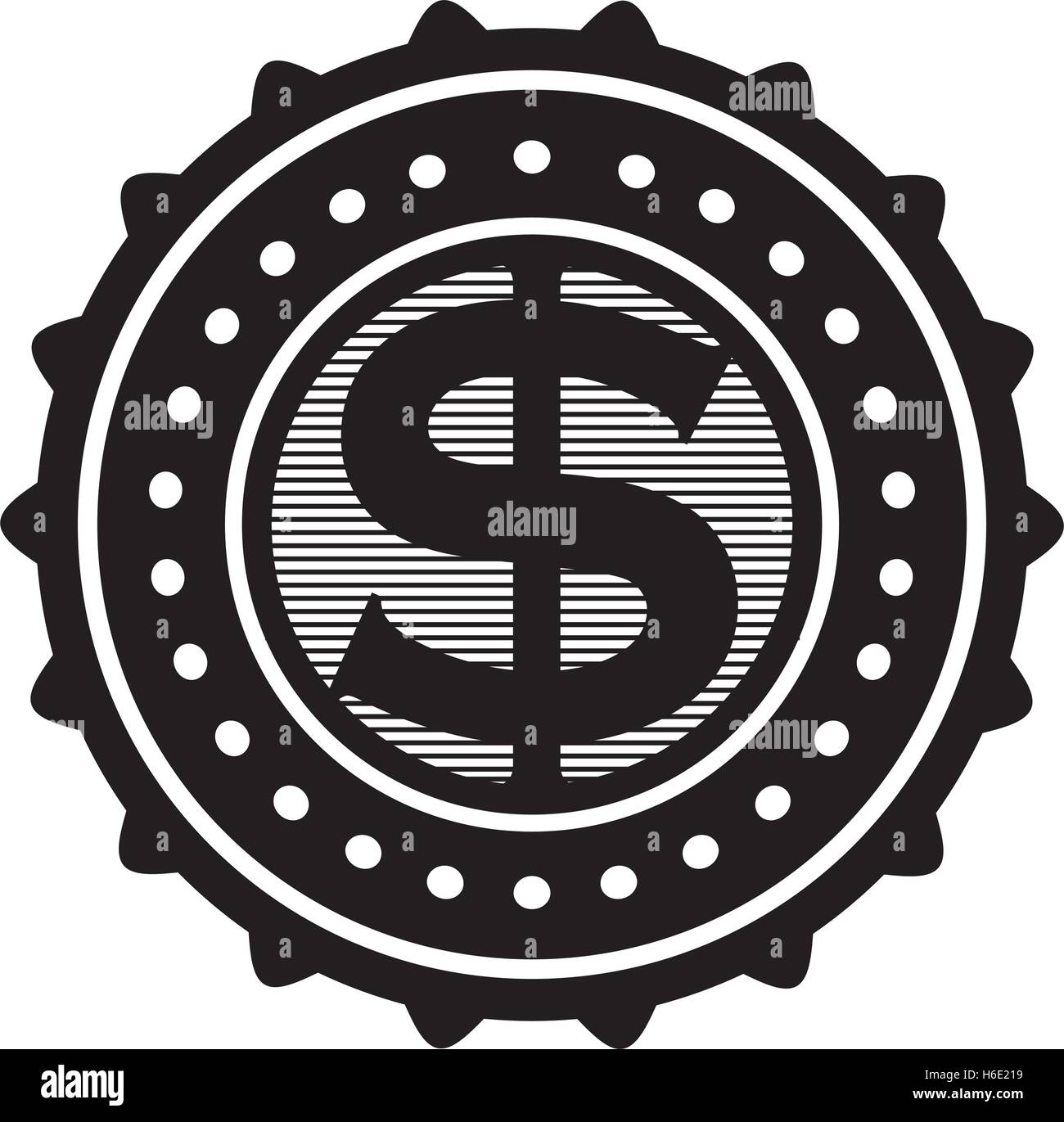 money emblem icon image vector illustration design Stock Vector Image ...