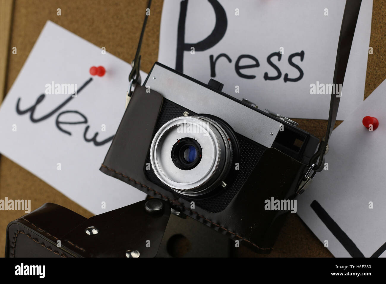 News camera journalism Stock Photo - Alamy