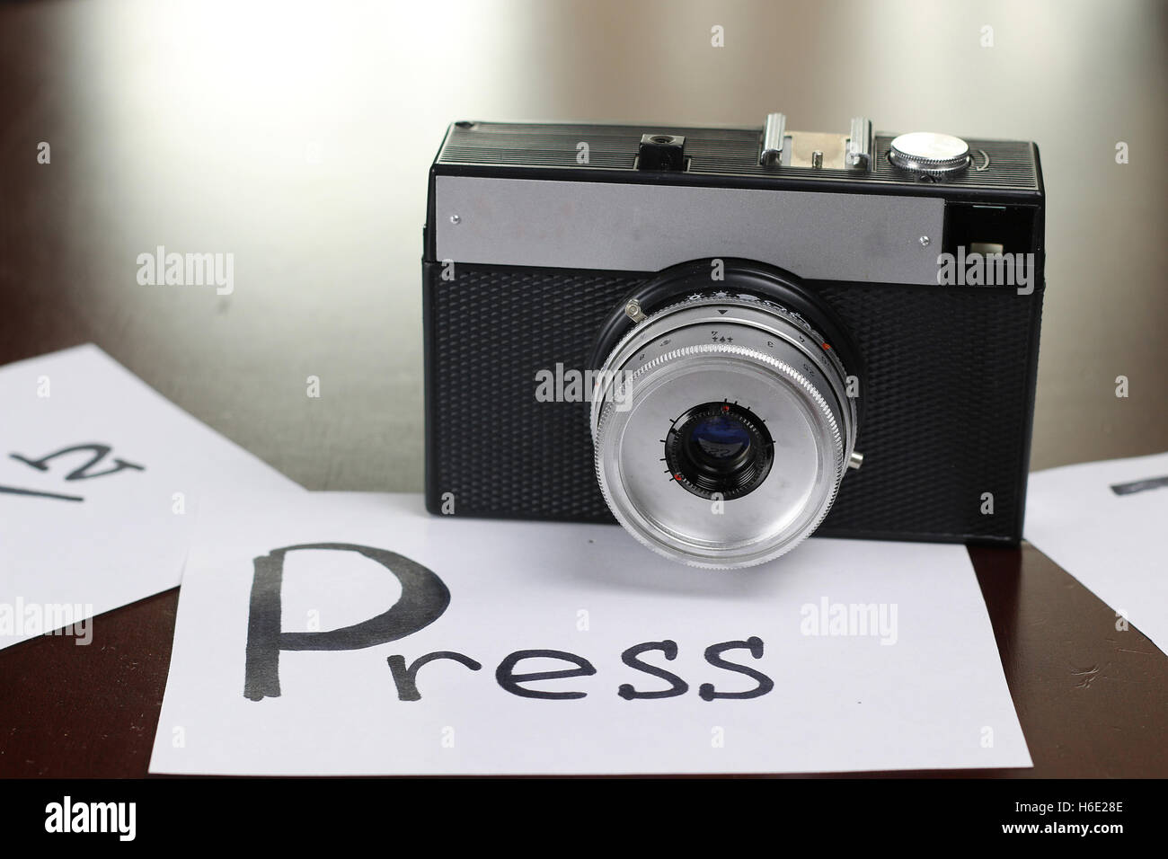 News camera journalism Stock Photo - Alamy