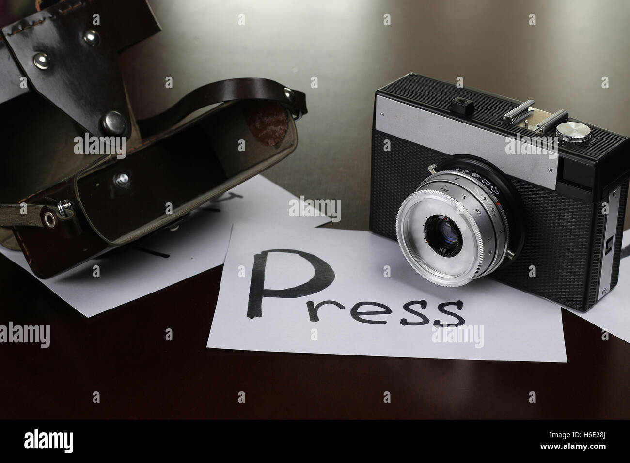 News camera journalism Stock Photo - Alamy