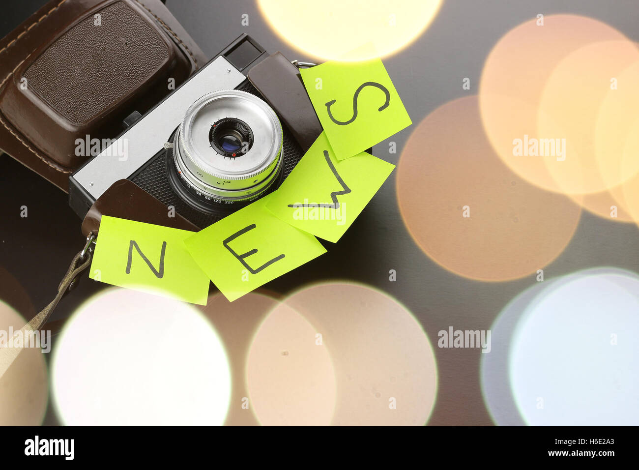 News camera journalism Stock Photo - Alamy