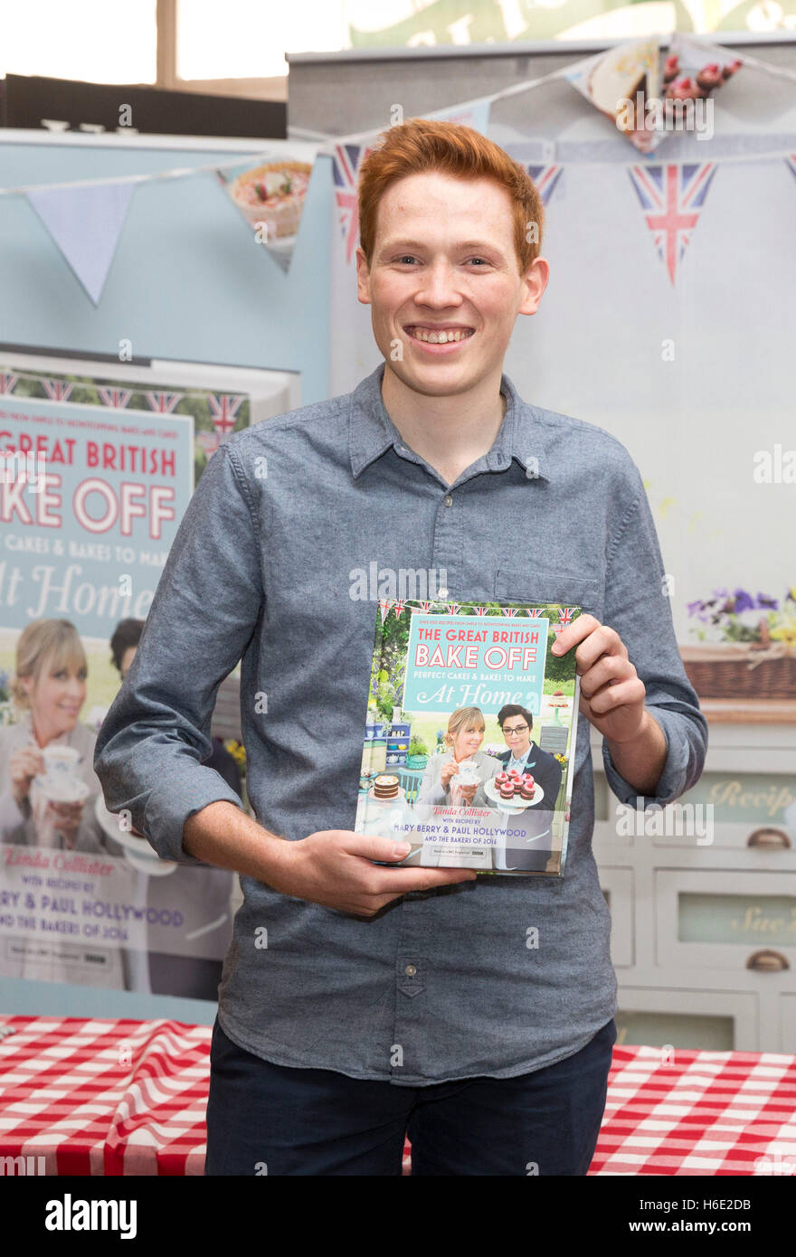 Andrew Smyth, a finalist in this years The Great British Bake Off ...