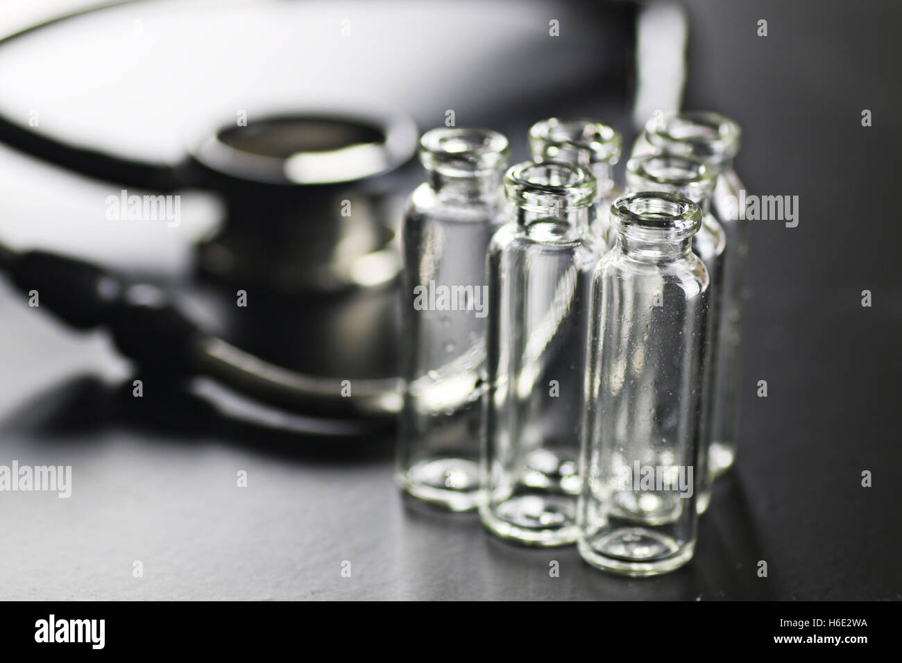 Medical test tubes set Stock Photo - Alamy