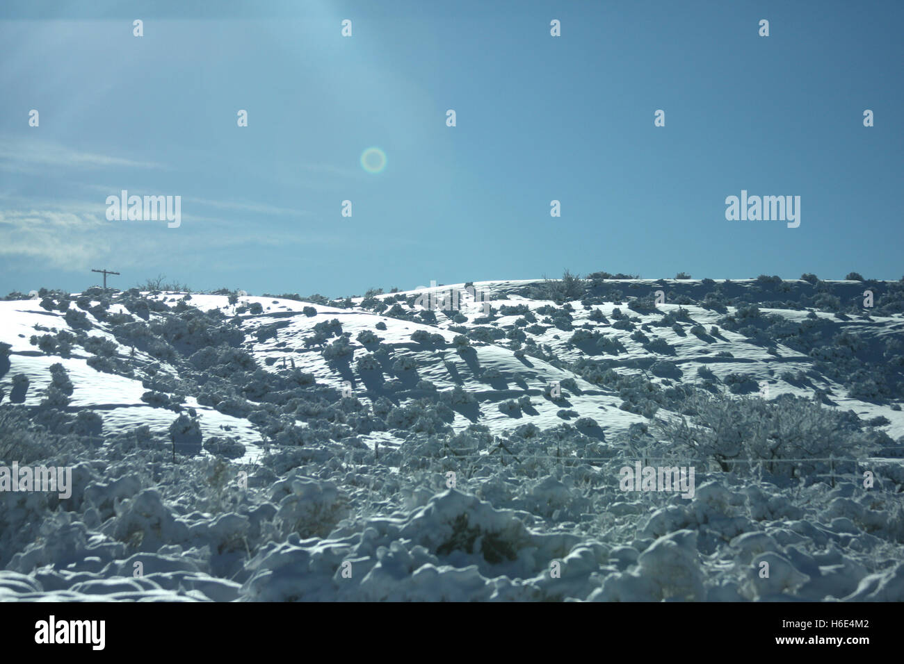 New mexico snow hills hi-res stock photography and images - Alamy