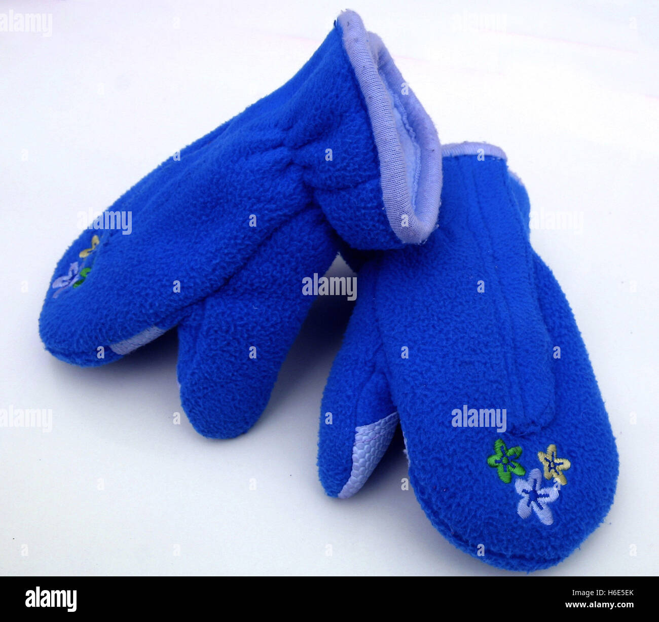 Pair of baby/ small child mittens Stock Photo - Alamy