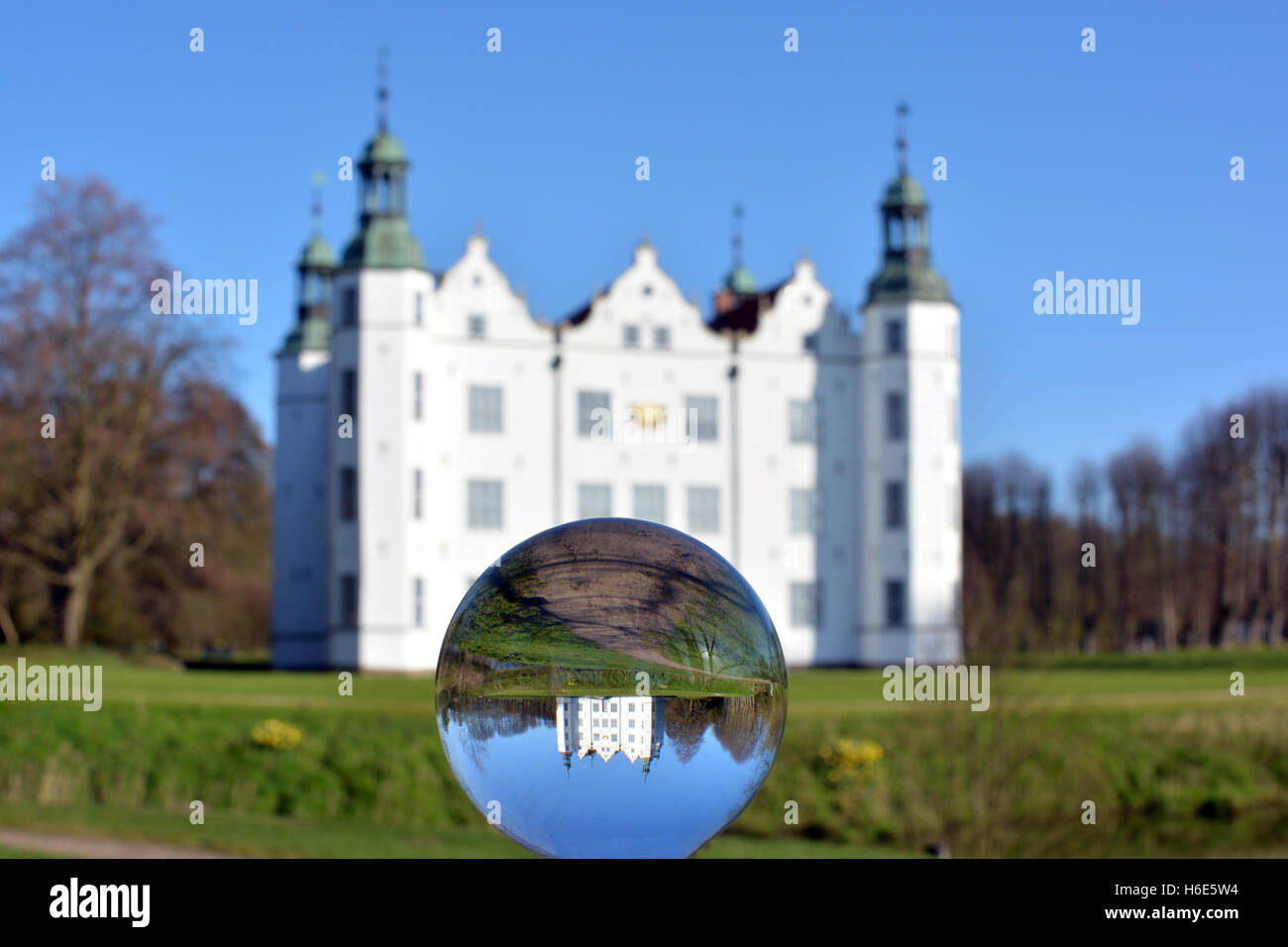 Castle of Ahrensburg in Germany Stock Photo - Alamy