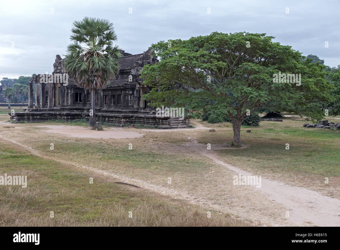 Library, Khmer architecture, Angkor Wat, Cambodia Stock Photo - Alamy