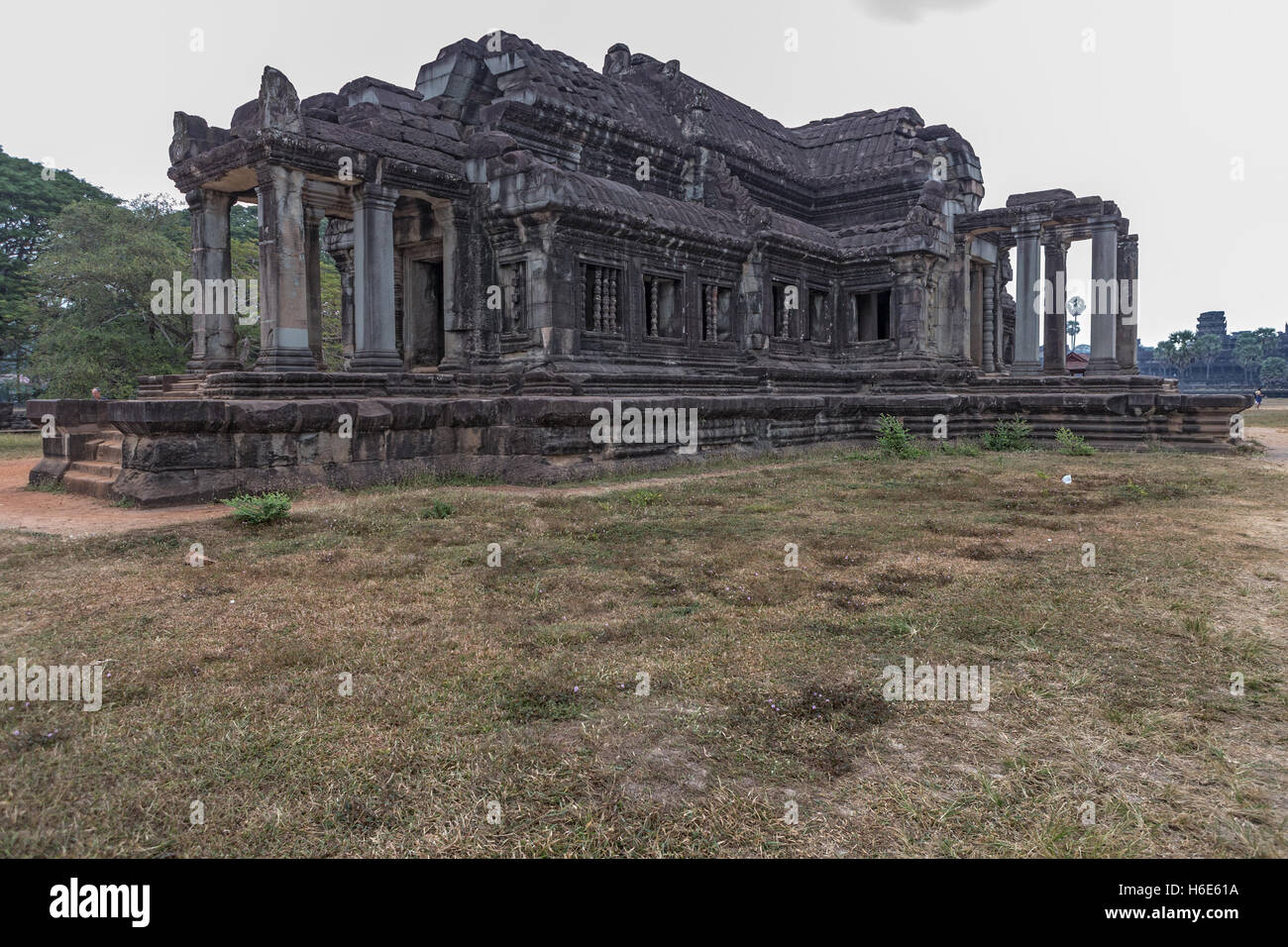 Library, Khmer architecture, Angkor Wat, Cambodia Stock Photo - Alamy