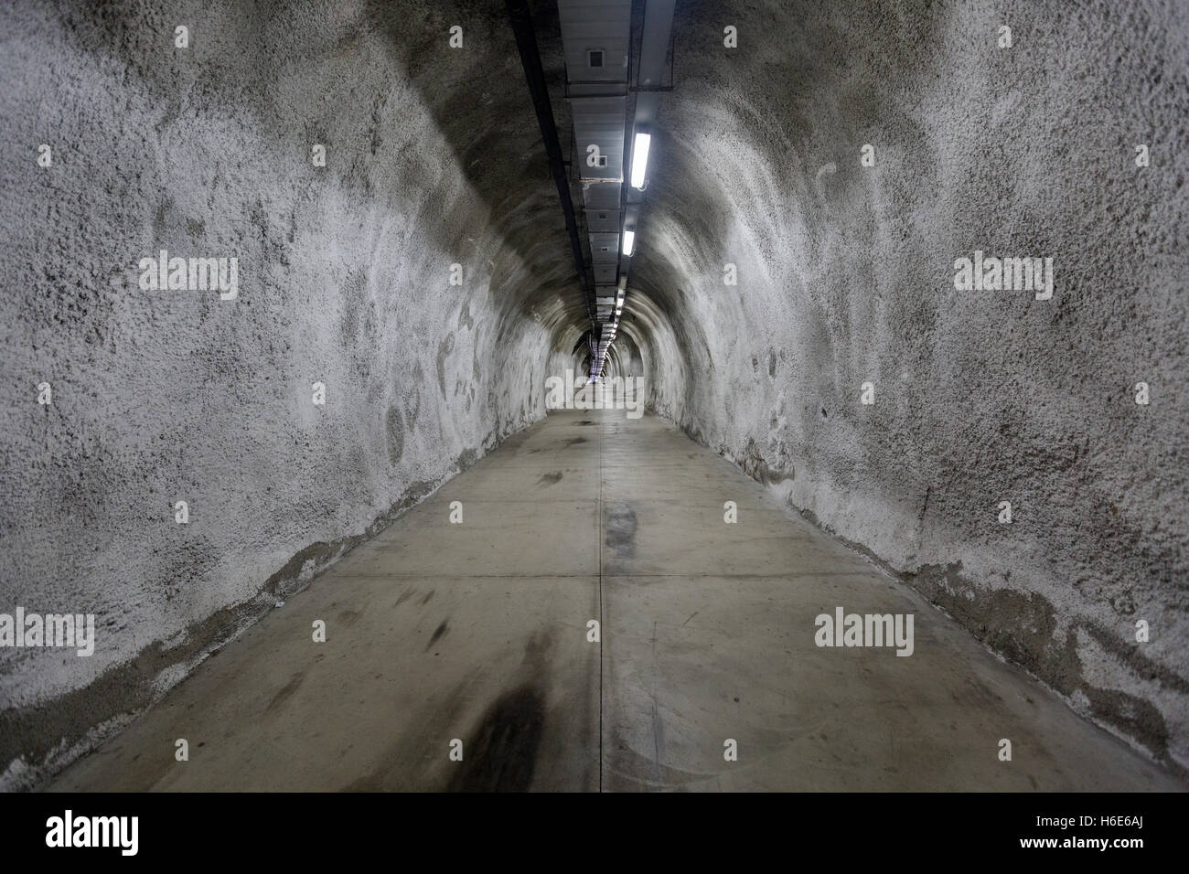View through underground tunnel Stock Photo - Alamy