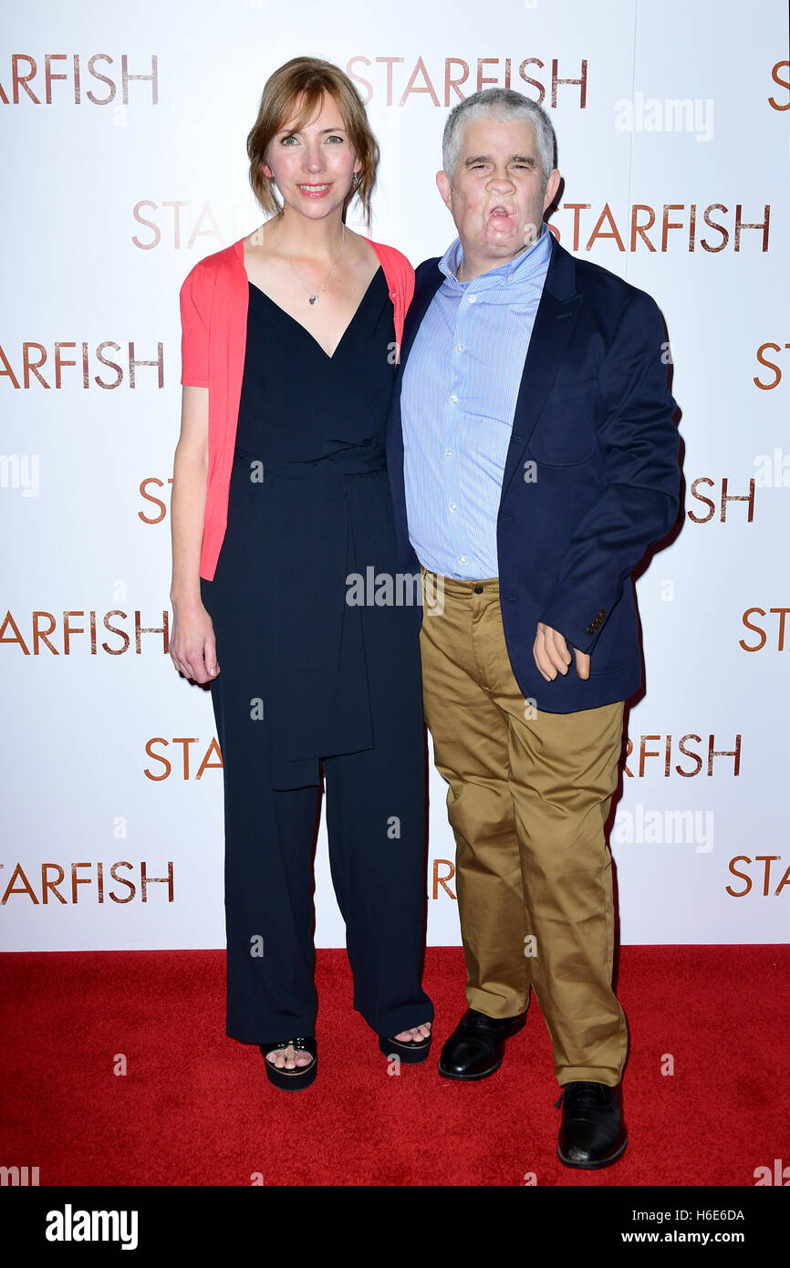Nicola Ray and Tom Ray attending the UK premiere of Starfish at the ...