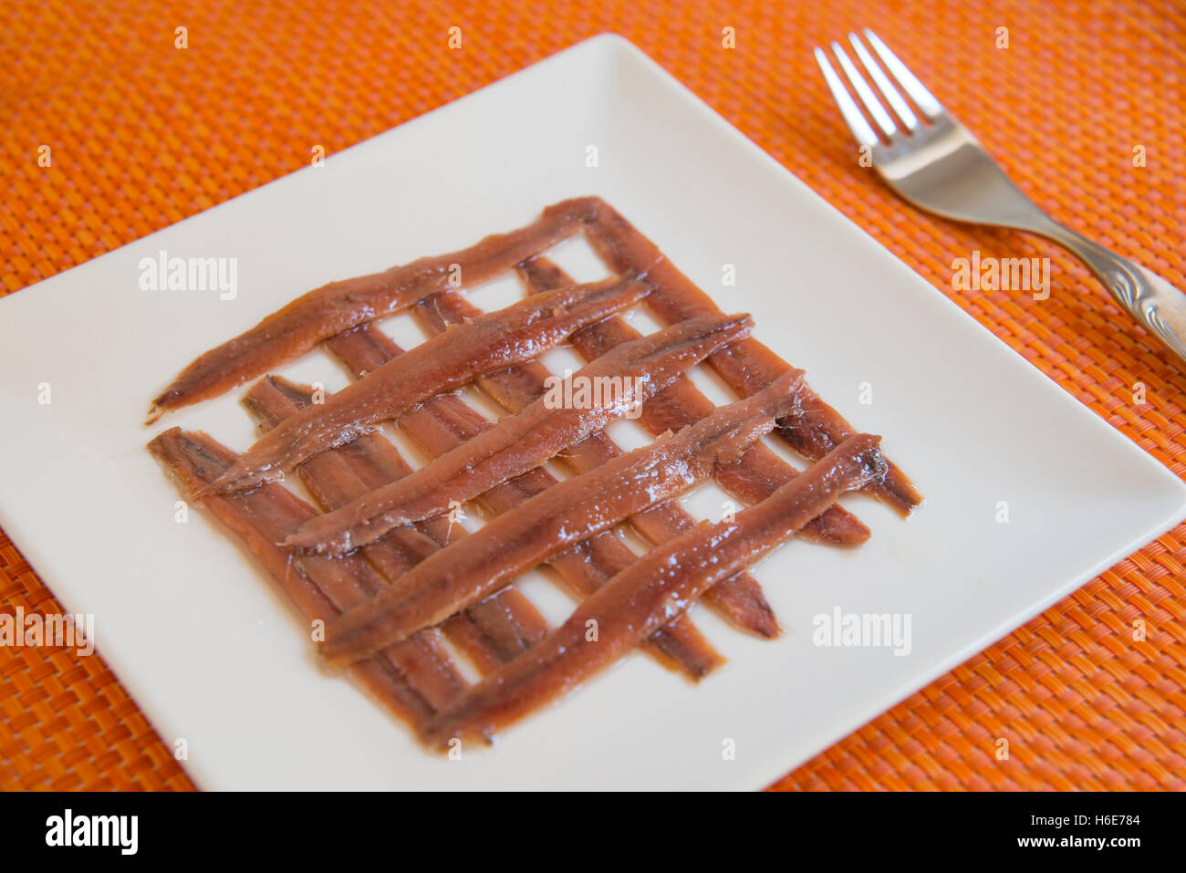 Anchovy fillets. Spain Stock Photo - Alamy