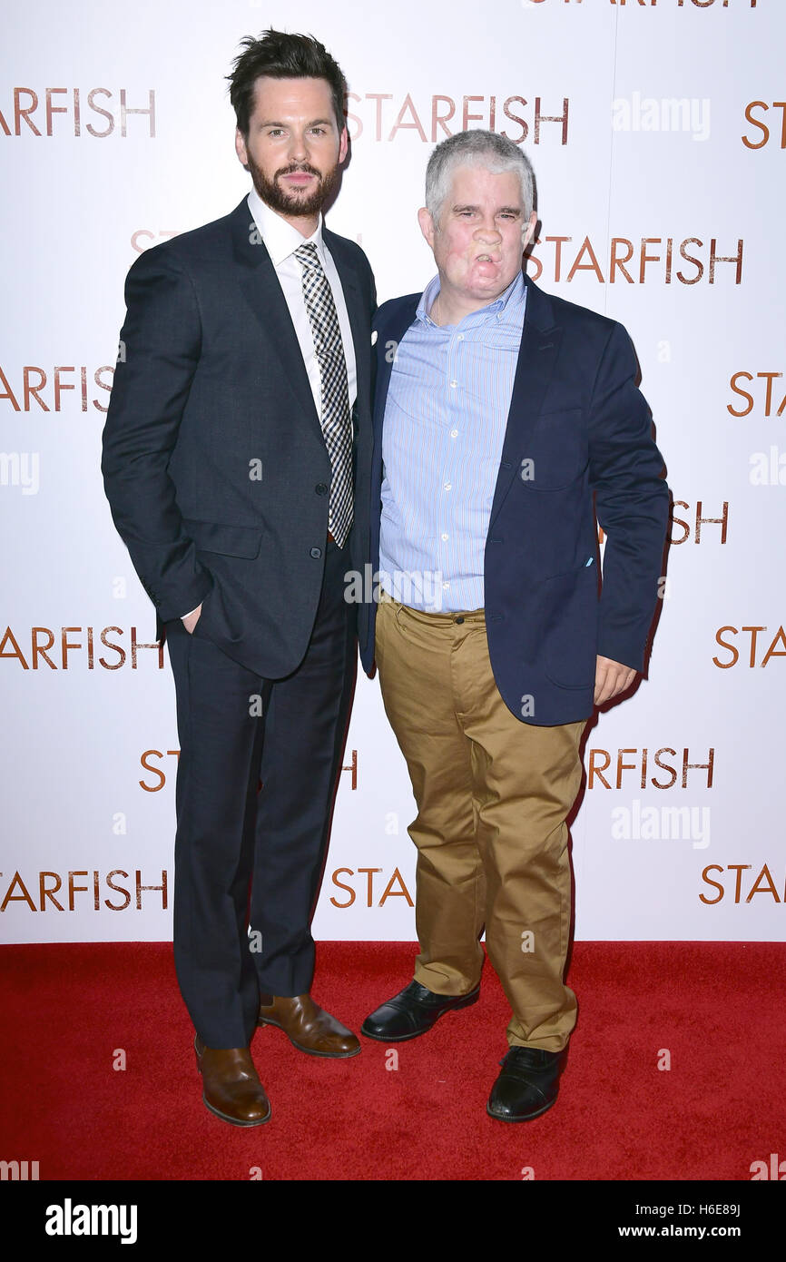 Tom Riley and Tom Ray attending the UK premiere of Starfish at the ...