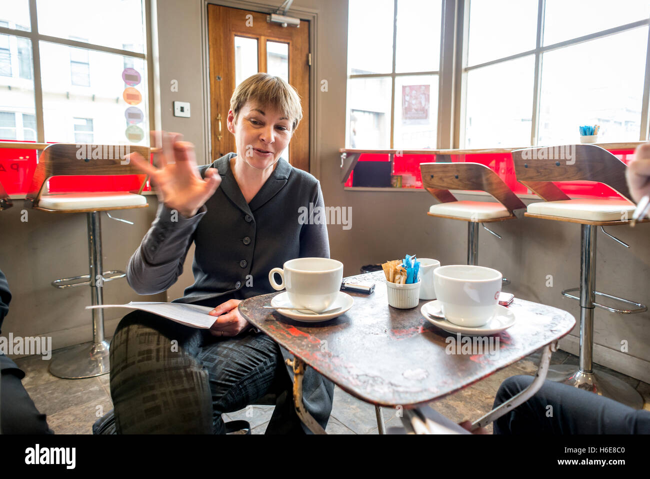 Caroline Lucas, Green Party MP representing Brighton Pavilion Stock ...