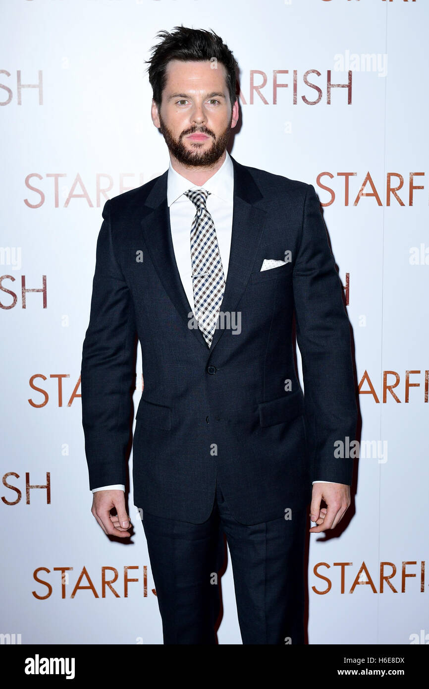 Tom Riley attending the UK premiere of Starfish at the Curzon Mayfair ...