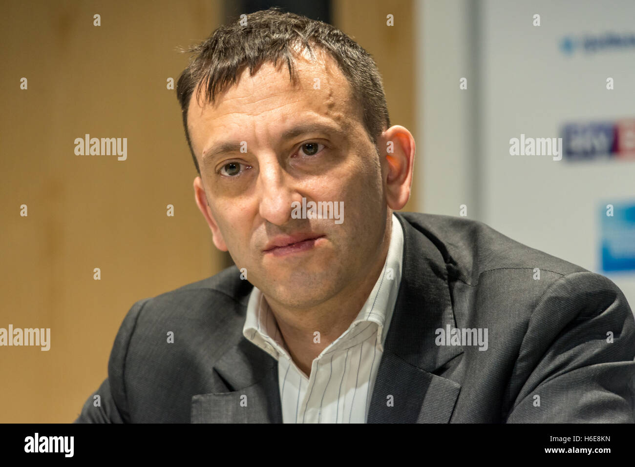 Tony Bloom, chairman of Brighton and Hove Albion FC, at Chris Hughton's ...
