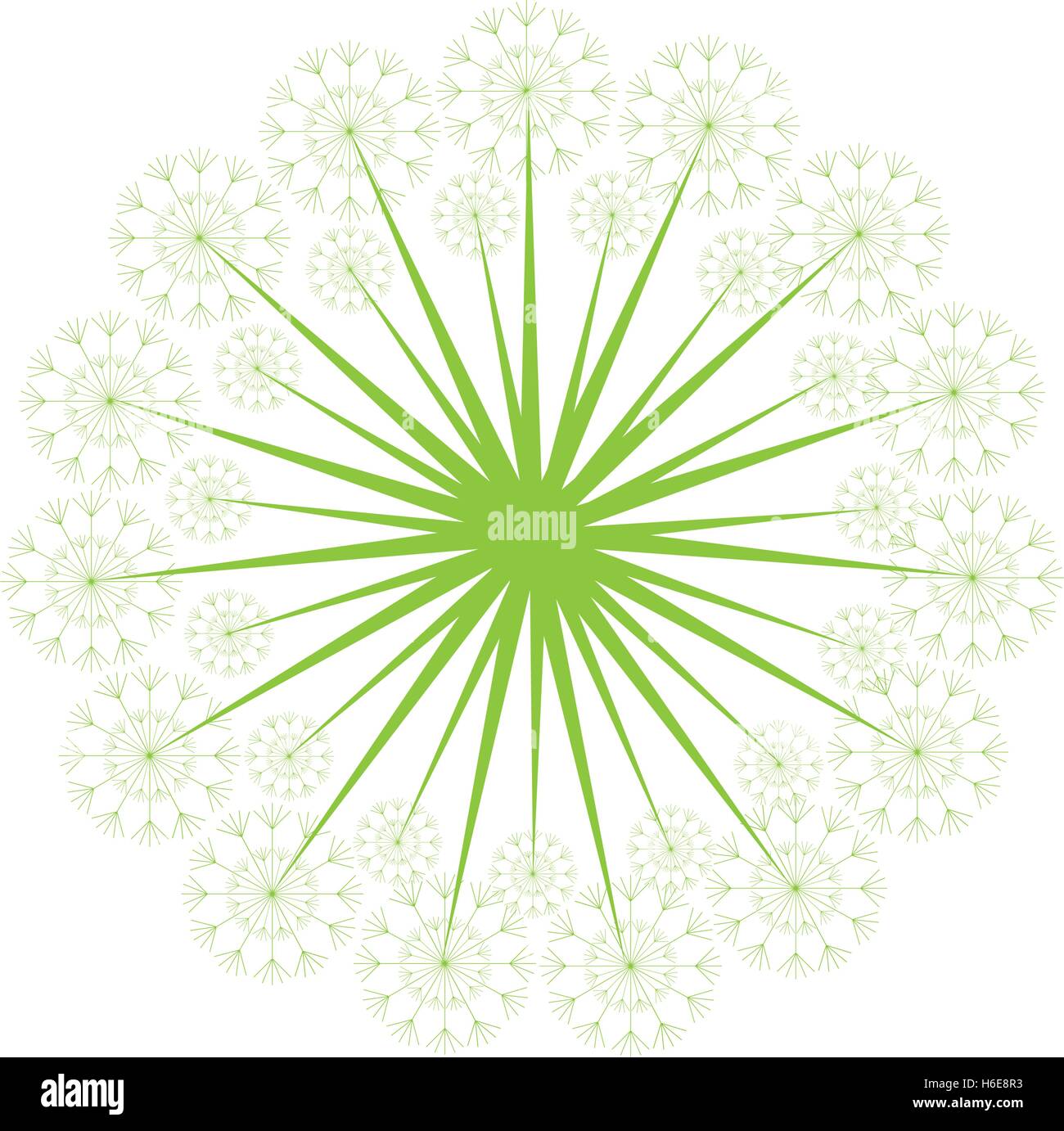 Seed dispersal vector Stock Vector Images - Alamy