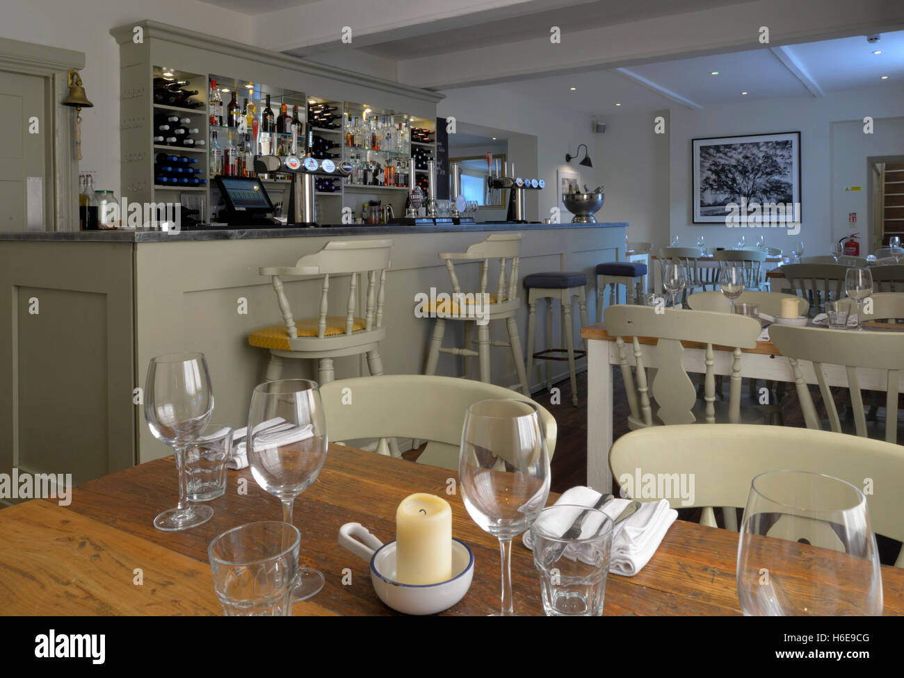 THe Carew Arms,Antony,Cornwall,UK a pub and restaurant Stock Photo - Alamy