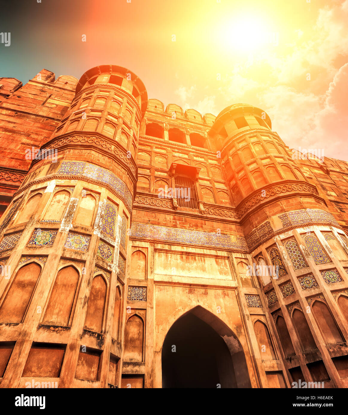 Agra Fort, is a monument, a UNESCO World Heritage site located in Agra ...