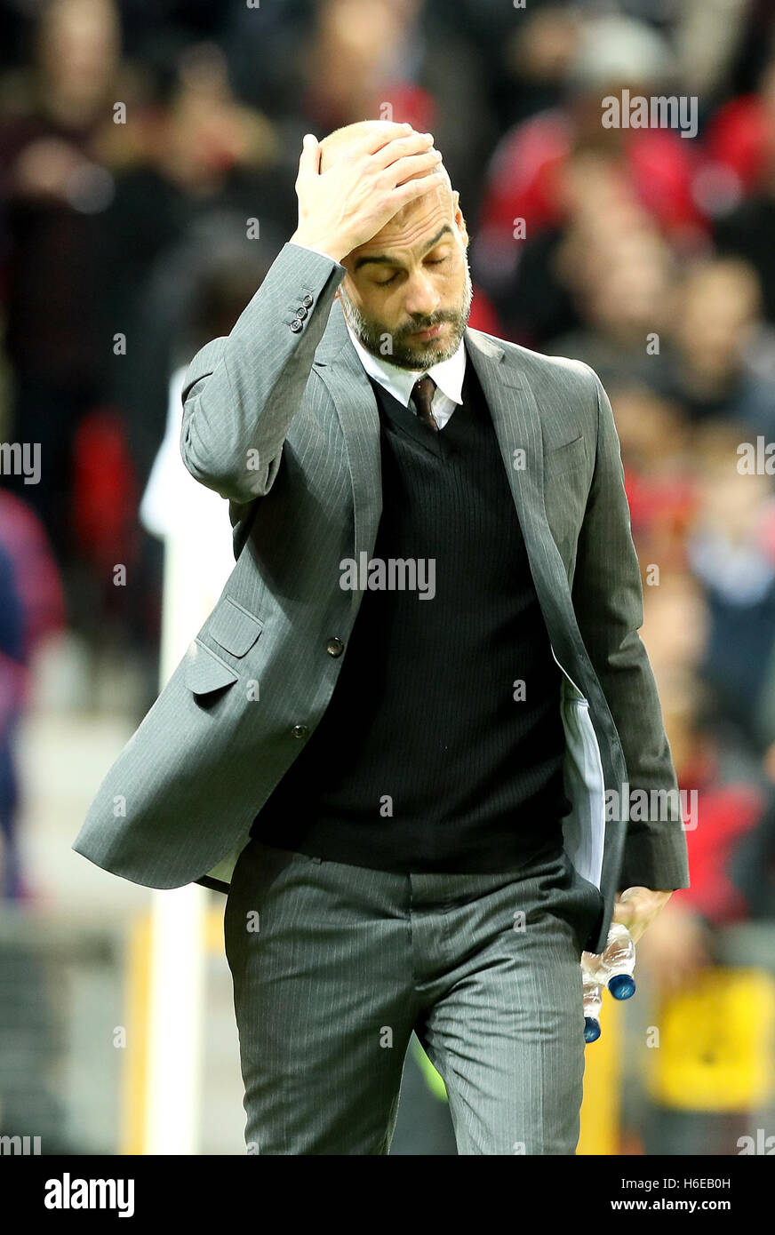 Manchester City manager Pep Guardiola Stock Photo - Alamy
