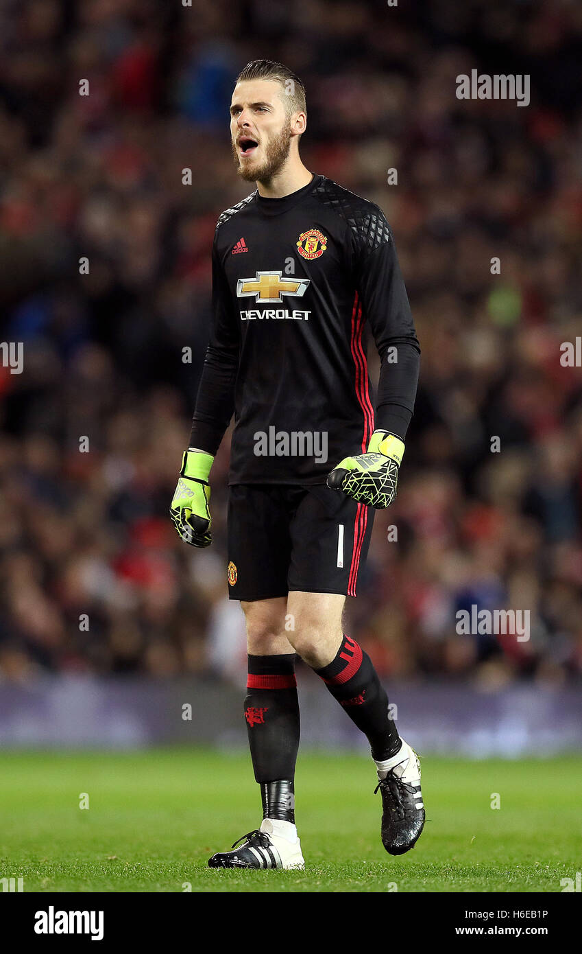 Manchester United goalkeeper David De Gea Stock Photo - Alamy