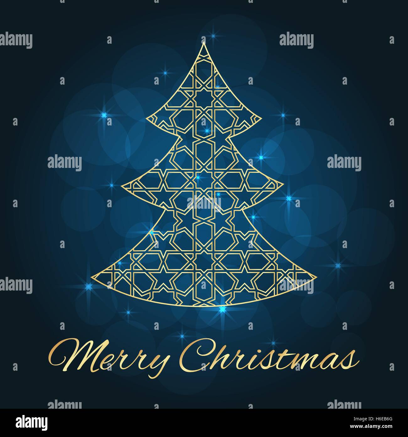 Islamic star gold pattern hi-res stock photography and images - Alamy