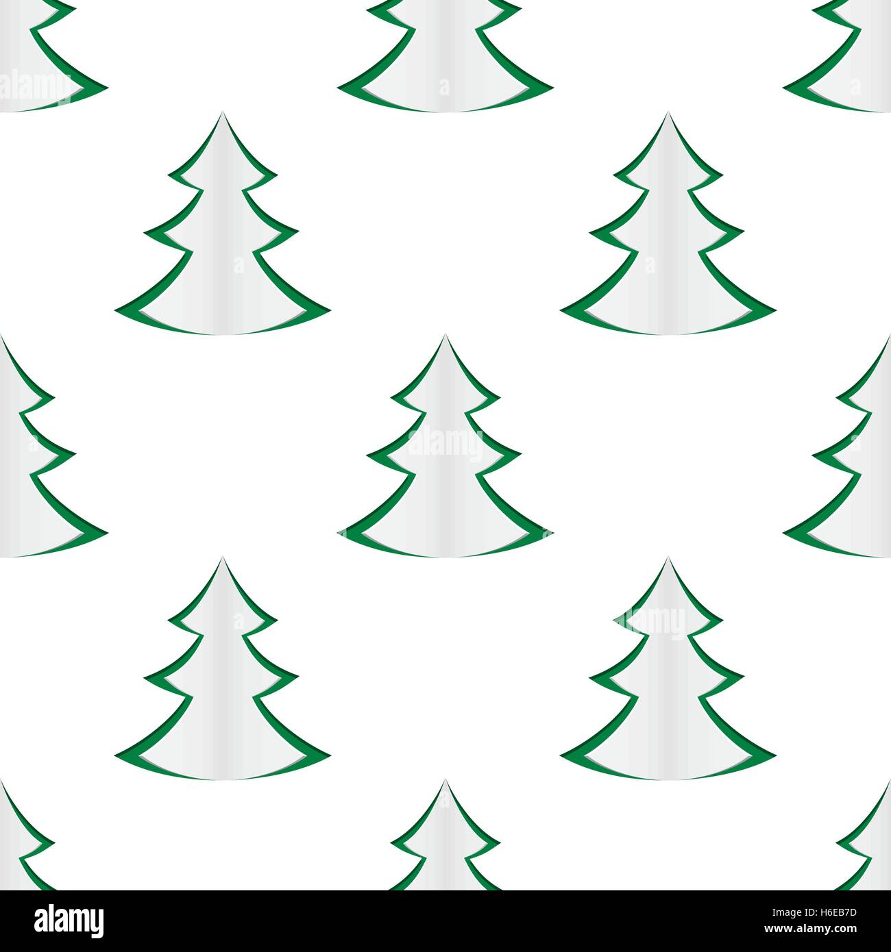 background of green christmas trees Stock Vector Image & Art - Alamy