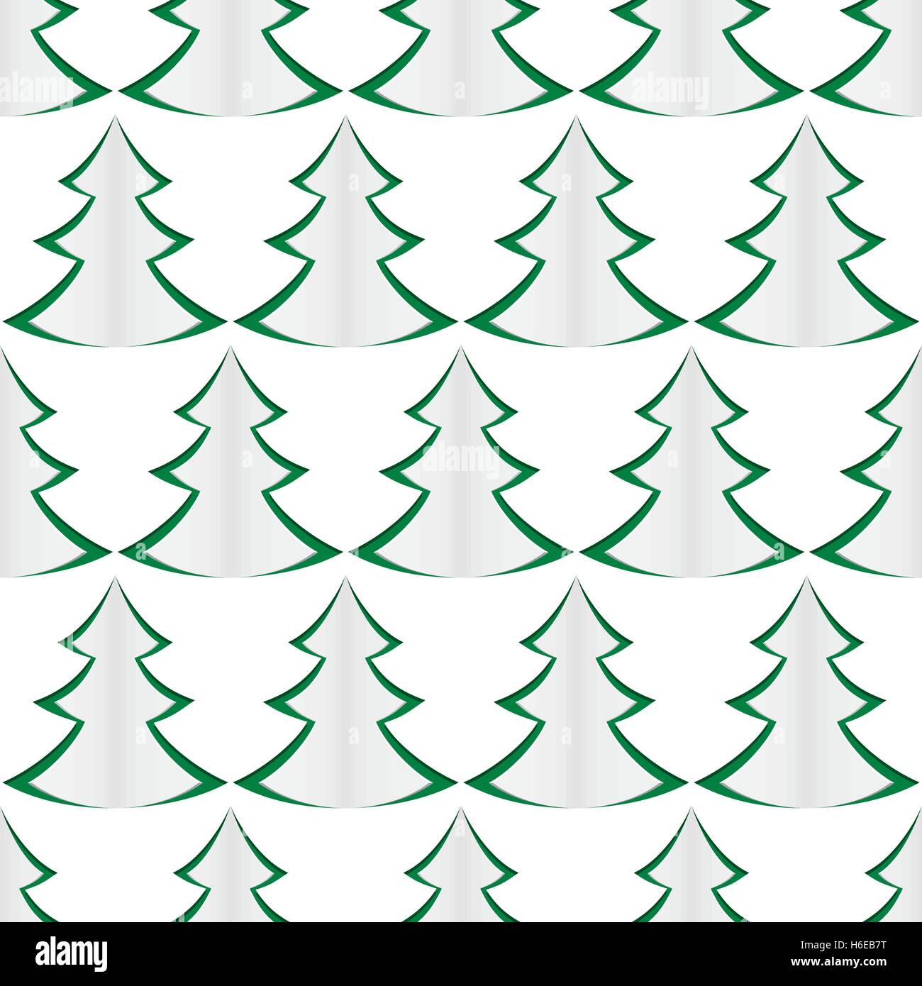 Christmas trees pattern simple hi-res stock photography and images - Alamy