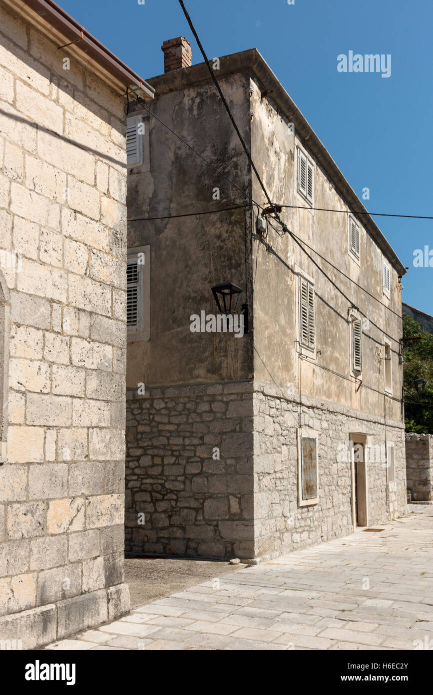 An old stone building at Trpanj Croatia Stock Photo - Alamy