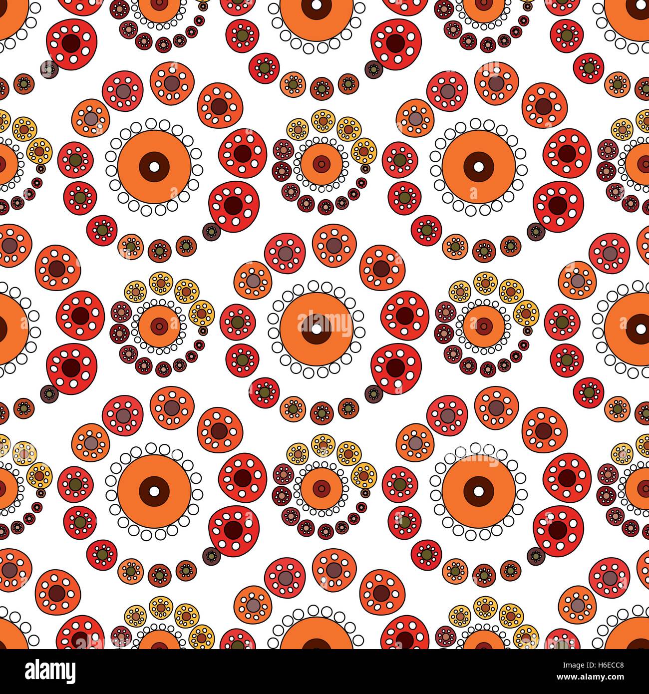 Bright Varicolored seamless pattern white background Stock Vector Image ...