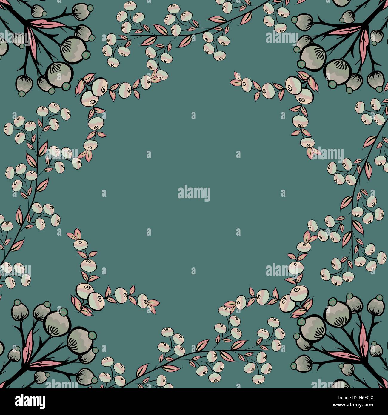 Berries natural vector background Stock Vector Image & Art - Alamy