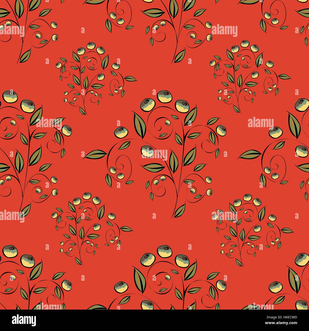 Berries Abstract seamless pattern Stock Vector Image & Art - Alamy