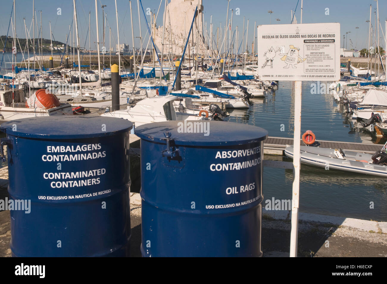 Rcycling bins for oily rags hi-res stock photography and images - Alamy