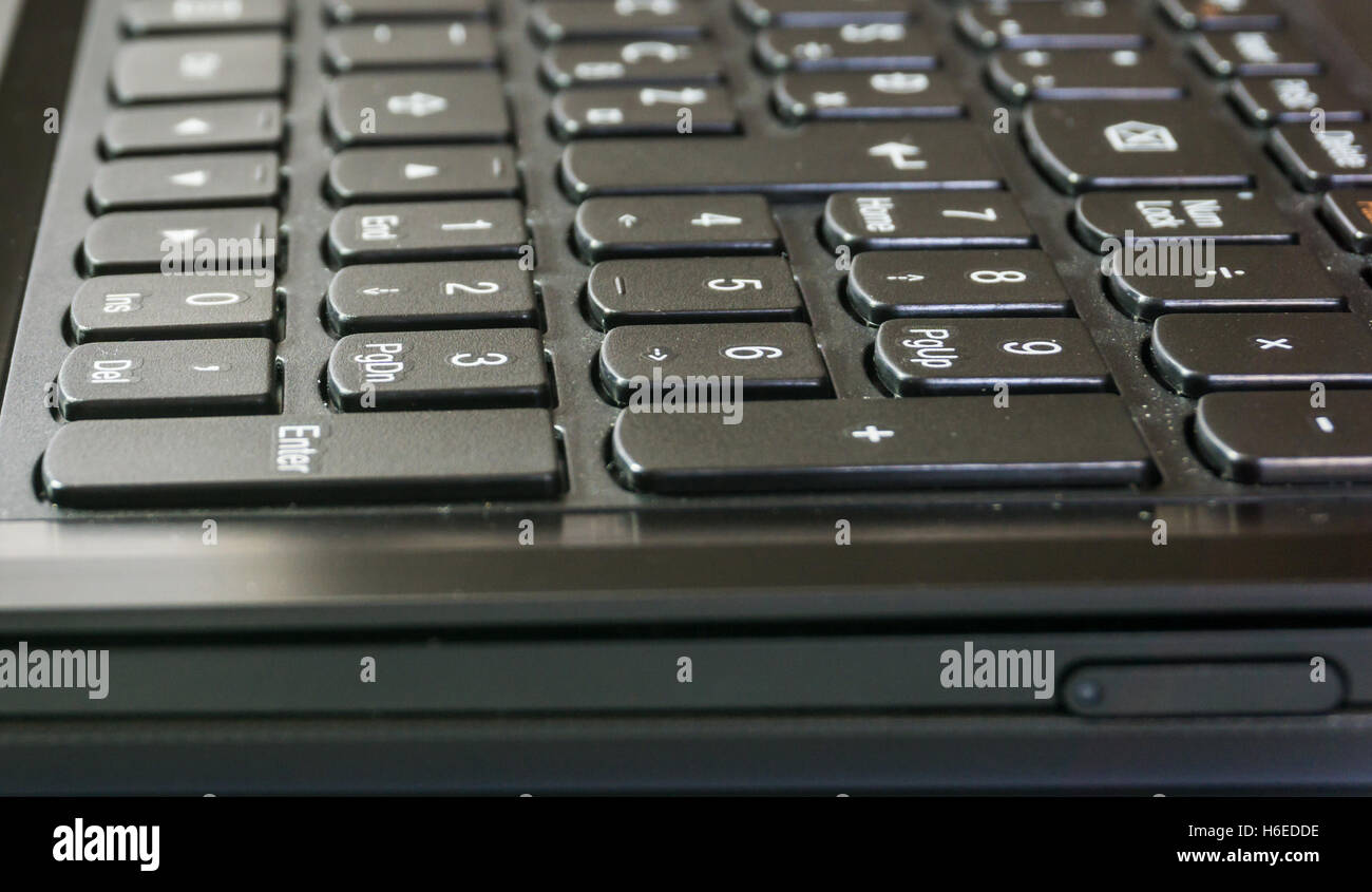 Keys on keyboard Stock Photo - Alamy