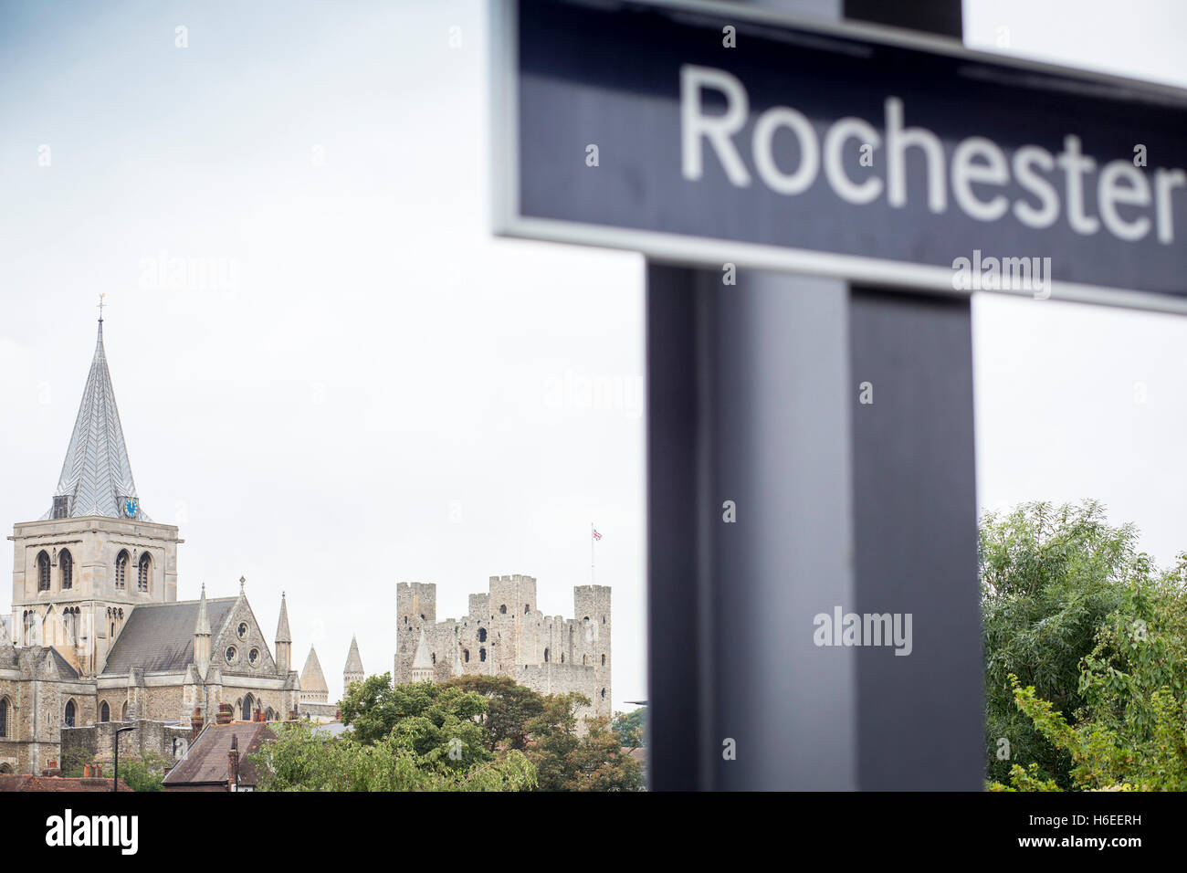 Rochester Kent UK England Stock Photo - Alamy