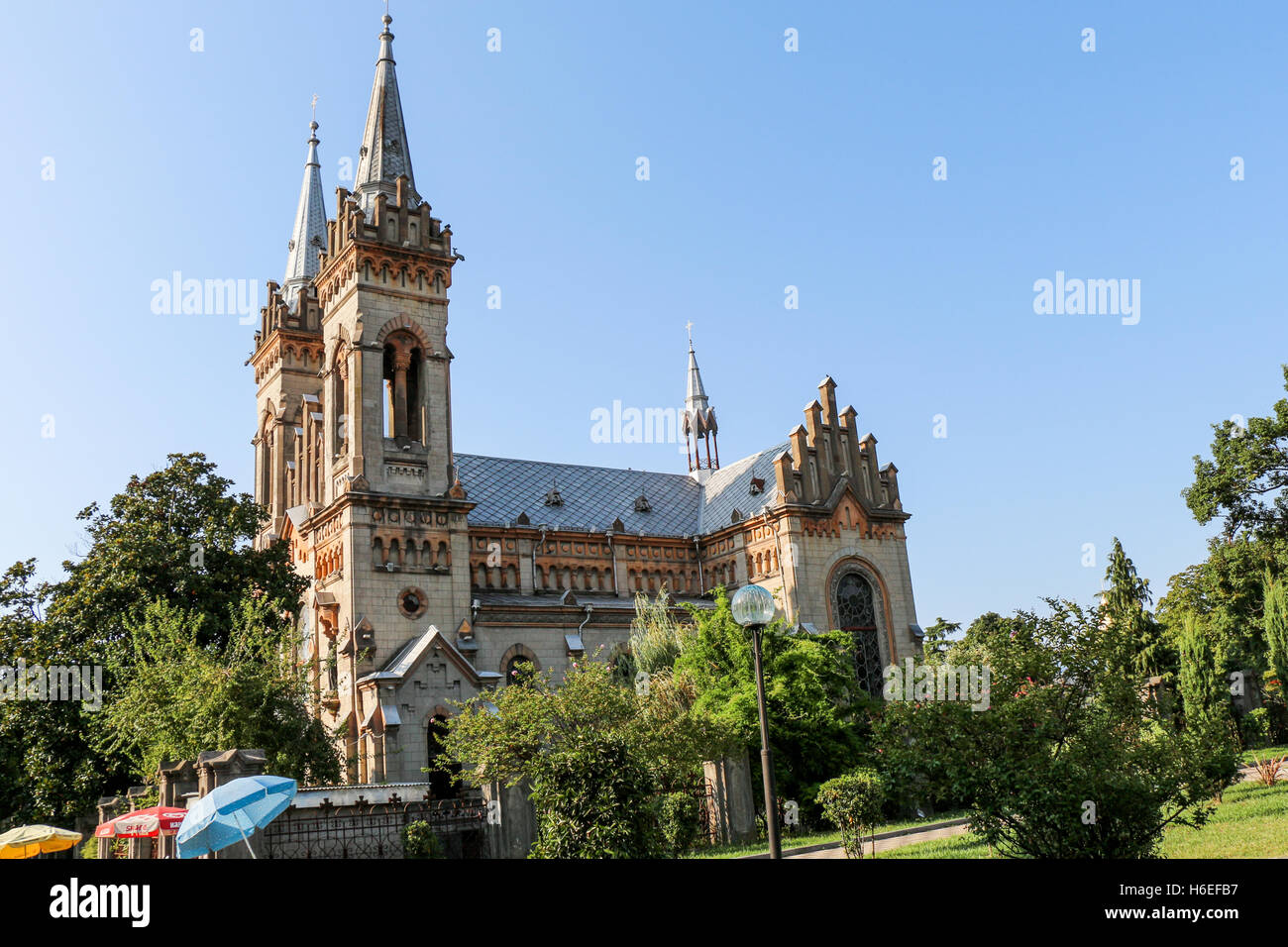 Cathedral Church Of Virgin Mary in Batumi, Georgia Stock Photo - Alamy