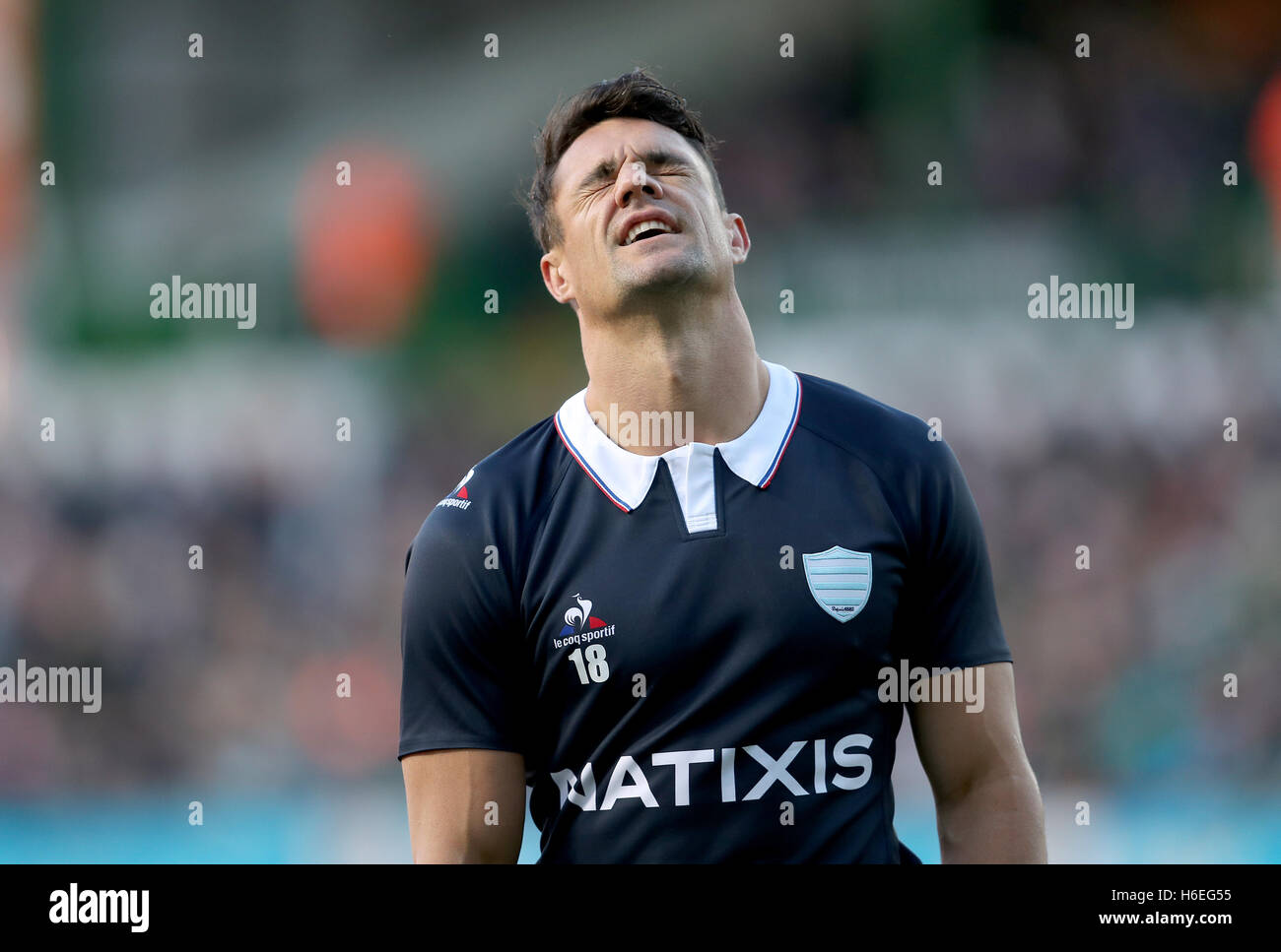 Racing 92 Dan Carter during the European Champions Cup, Pool One, match ...