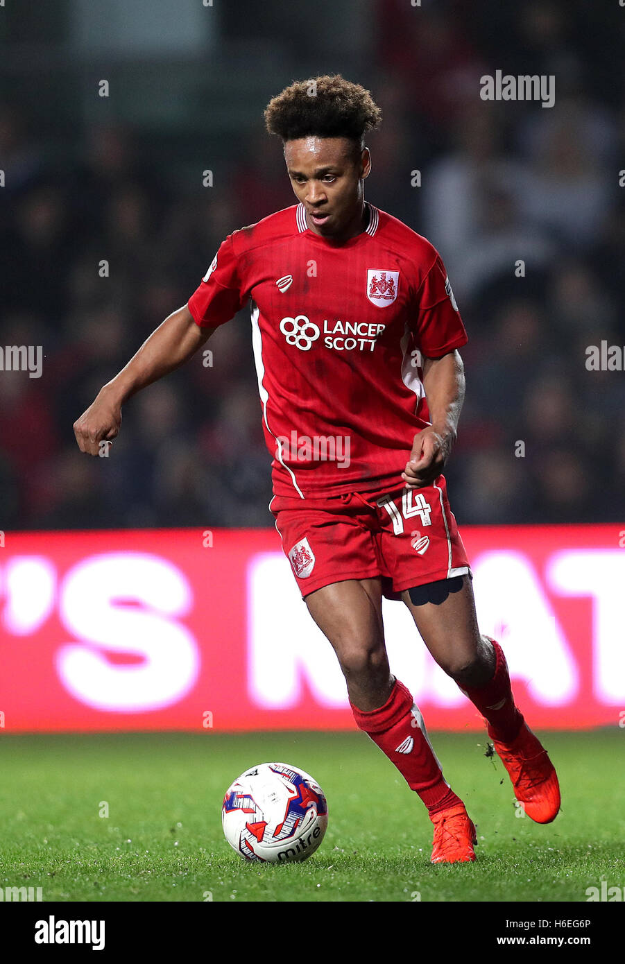 Bristol City's Bobby Reid during the EFL Cup, round of 16 match at ...