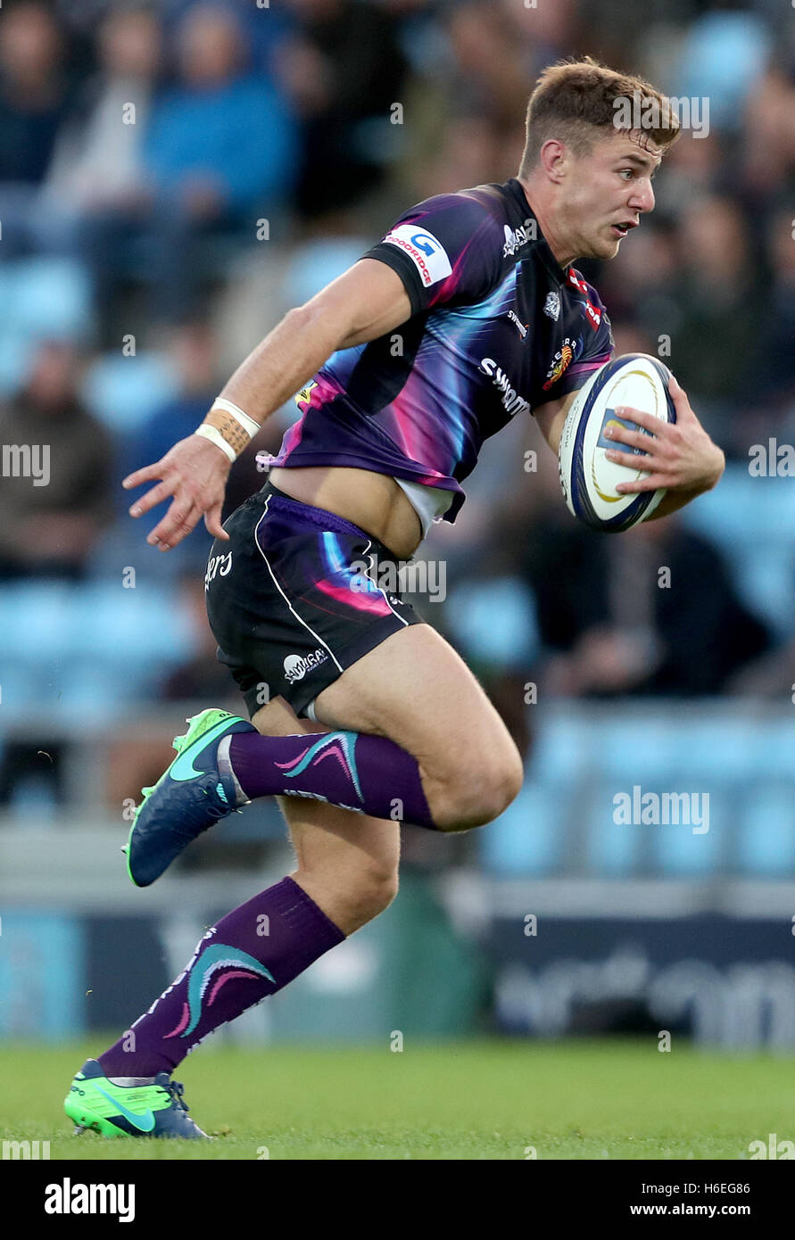Exeter Chiefs Ollie Devoto during the European Champions Cup, pool five ...