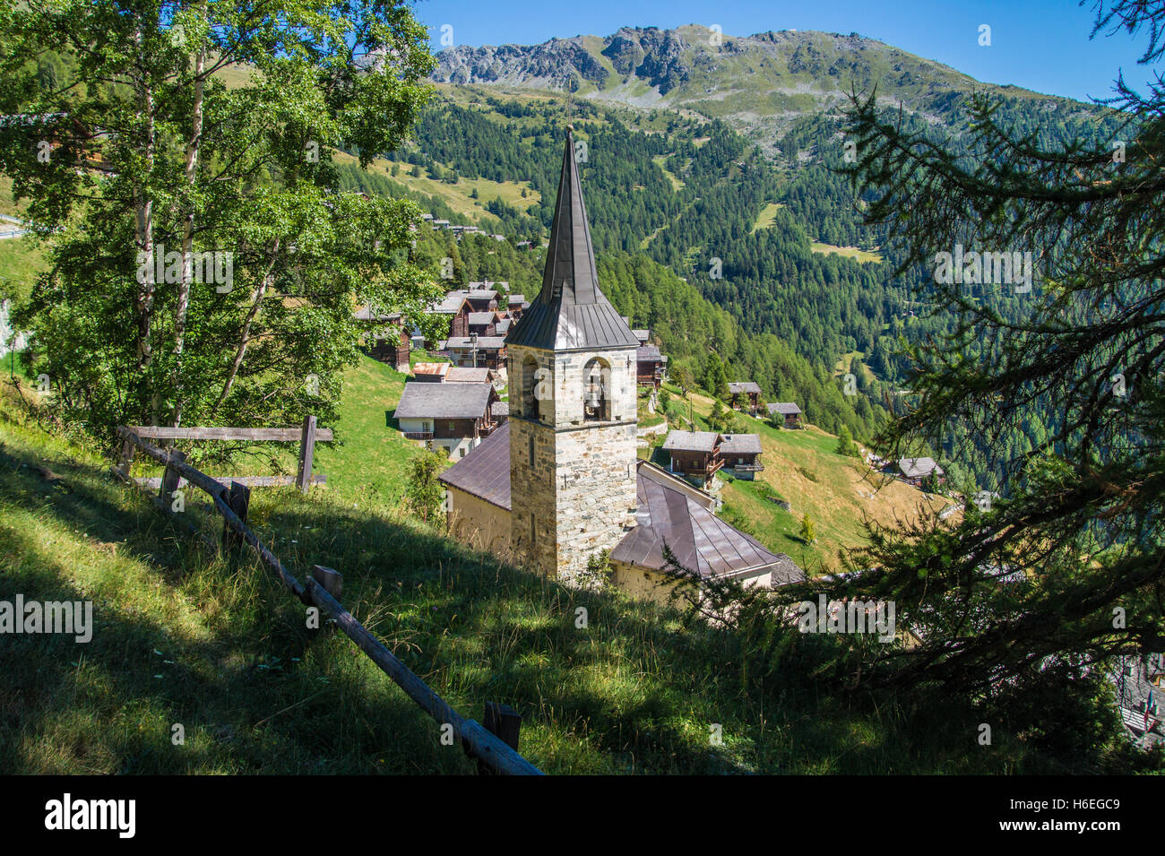 Chandolin hi-res stock photography and images - Alamy