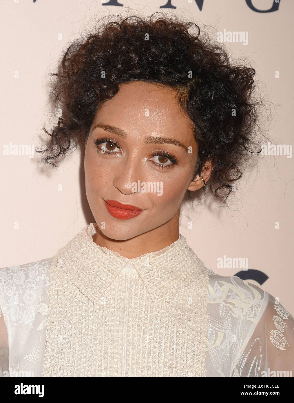 RUTH NUGGA film actress in October 2016.Photo Jeffrey Mayer Stock Photo ...