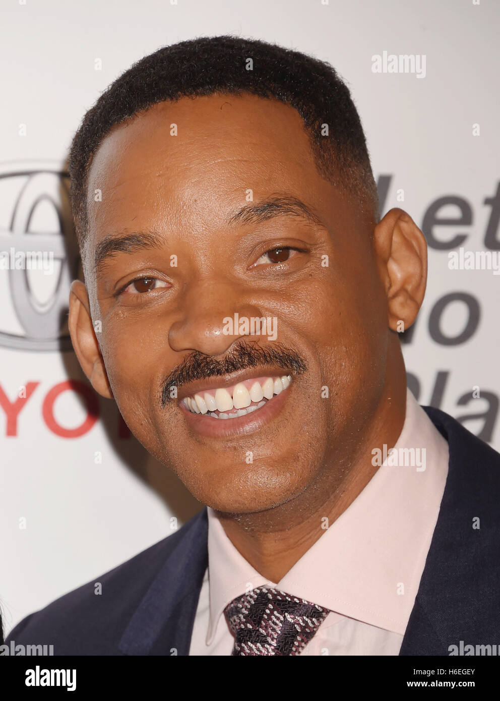 WILL SMITH US film actor in October 2016. Photo Jeffrey Mayer Stock ...