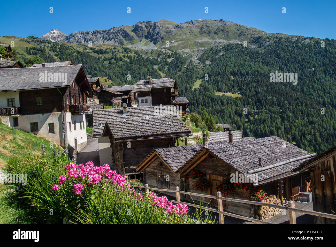 Chandolin hi-res stock photography and images - Alamy