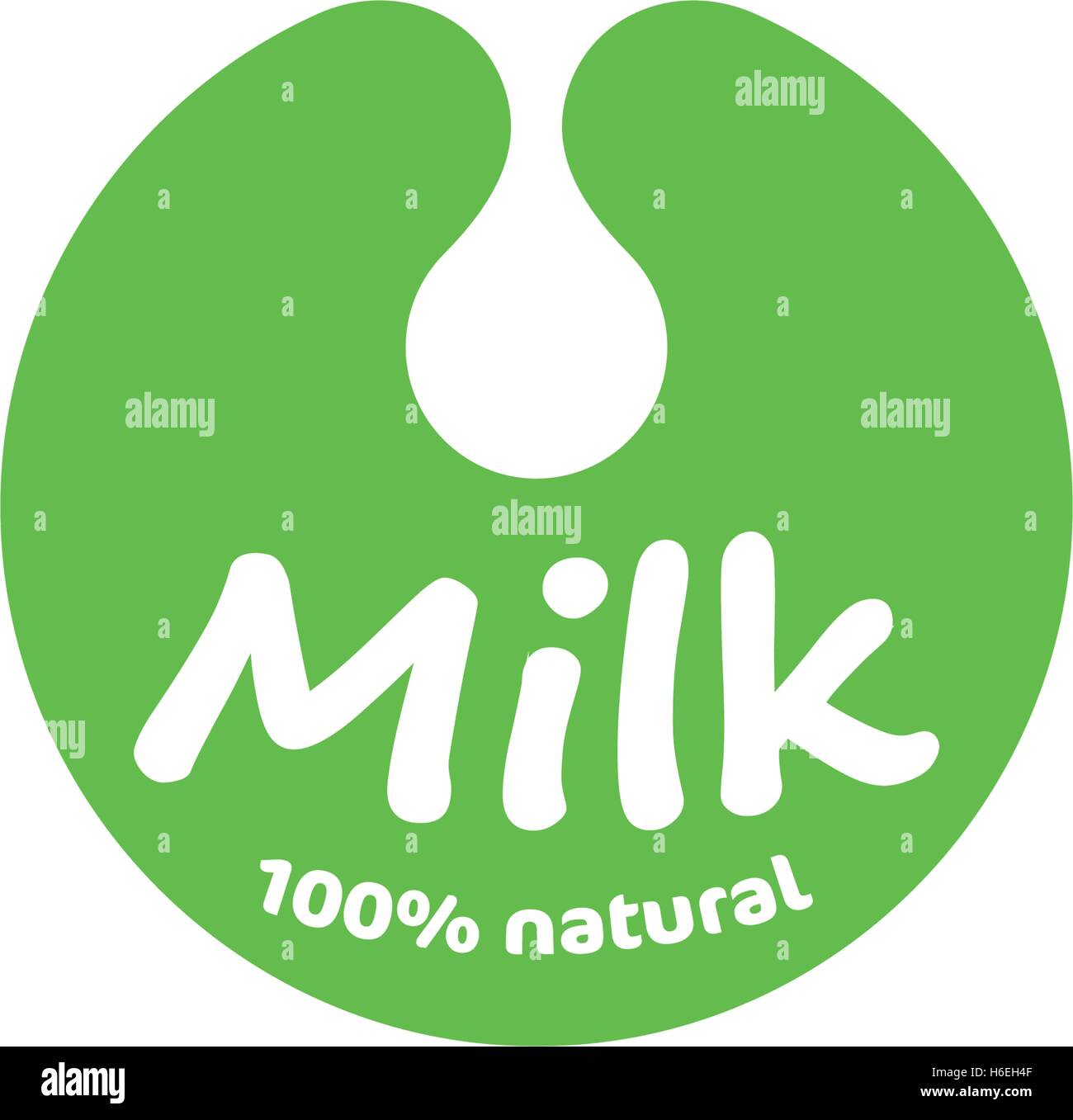 Milk Logo Vector