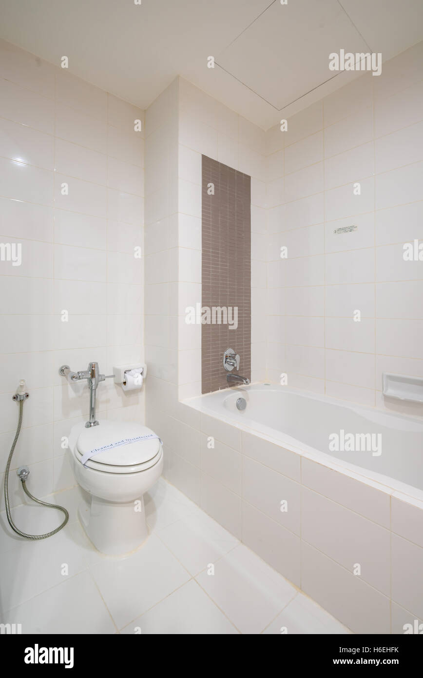 beautiful architecture of Toilet Bathroom Interior Stock Photo - Alamy