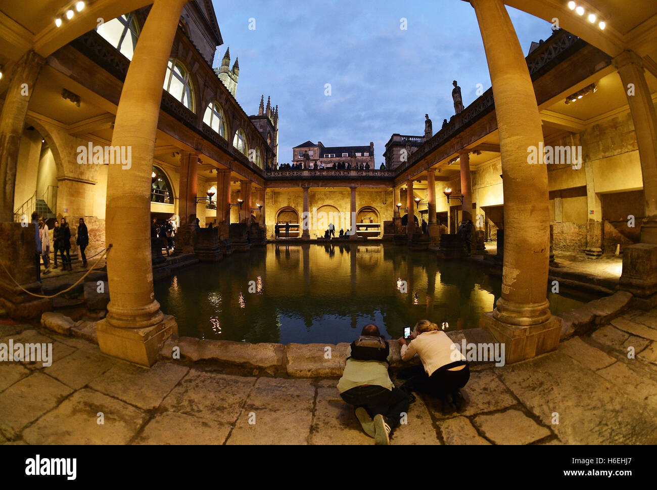 People take photos during the Museums at Night: Lighting up the Great ...