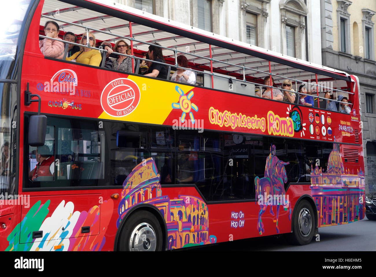 Panoramic bus hi-res stock photography and images - Alamy